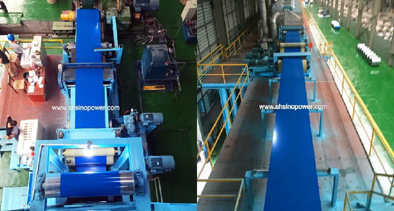 CCL1.2 Metal Steel Coil Coating Line_Sino Power-Steel Pipe Making ...