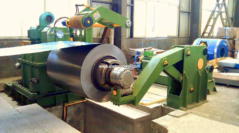 CTL4-16 Steel Coil Cutting Machine Decoiler Straightener_Sino Power ...